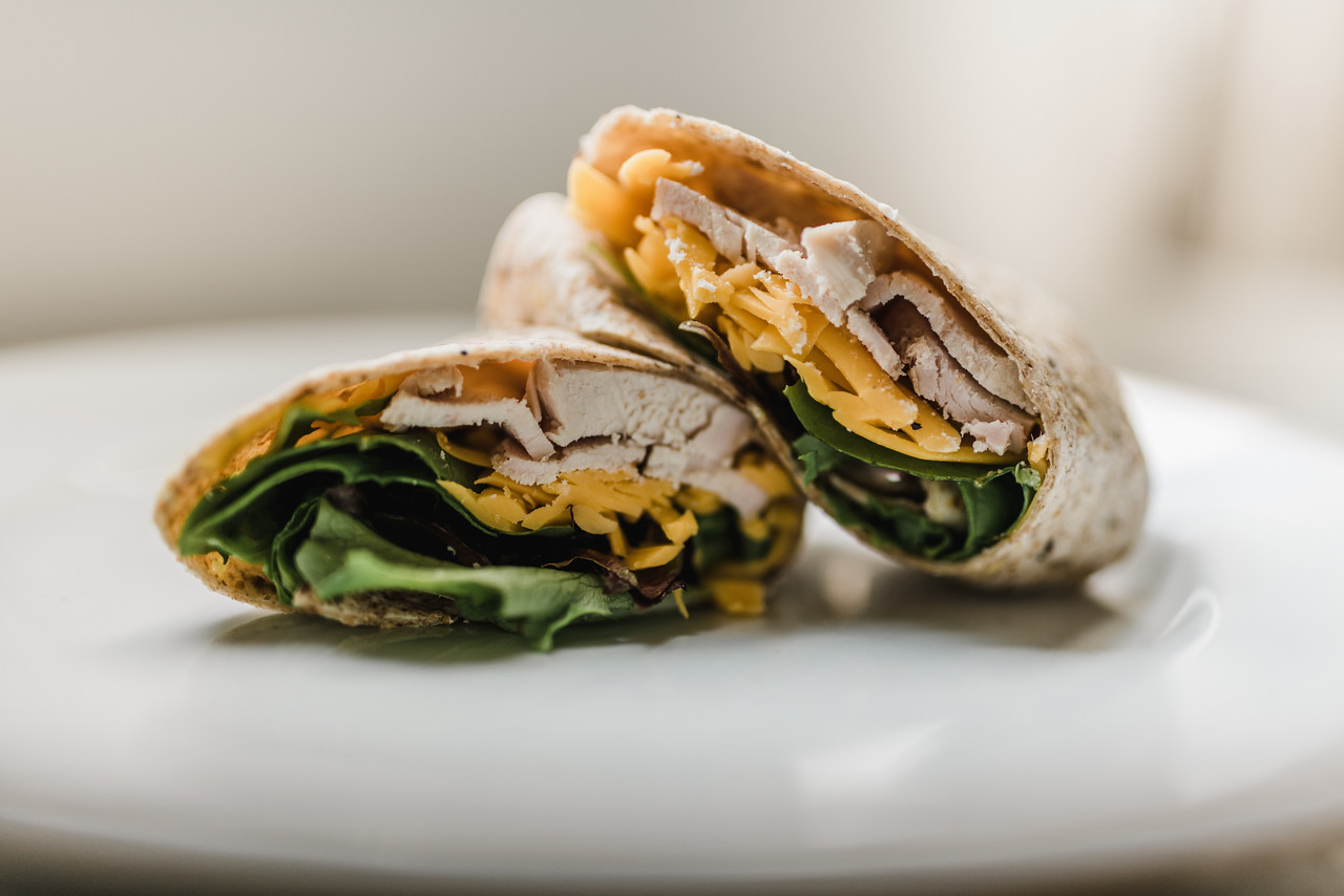 Chicken & Cheese Wrap - Green Heart Kitchen
